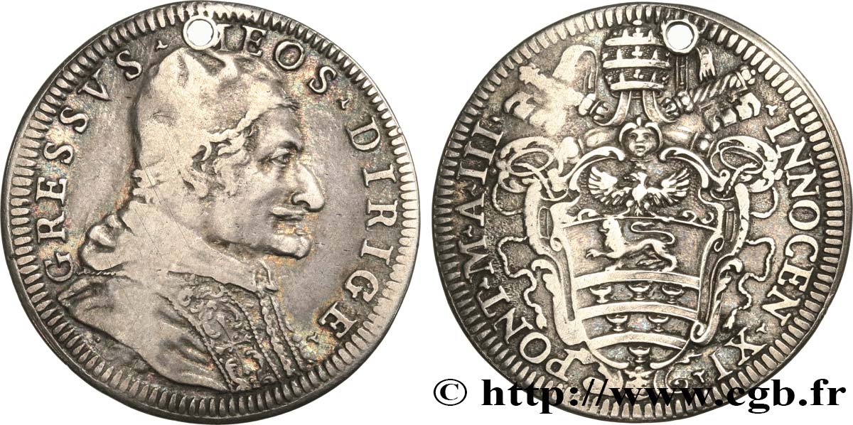 ITALIA - ESTADOS PONTIFICOS - INOCENCIO XI (Benedetto Odescalchi ...