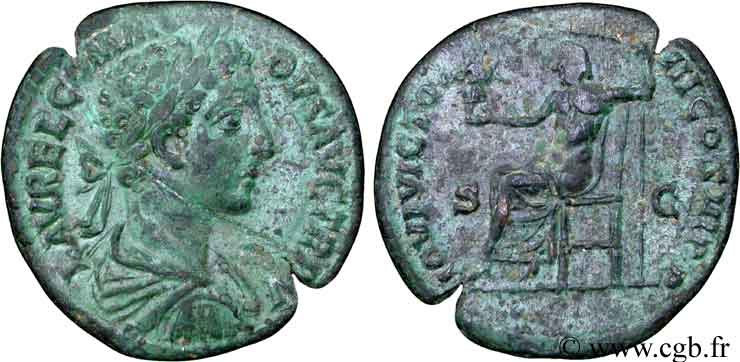 COMMODUS Sesterce brm_115493 Roman coins