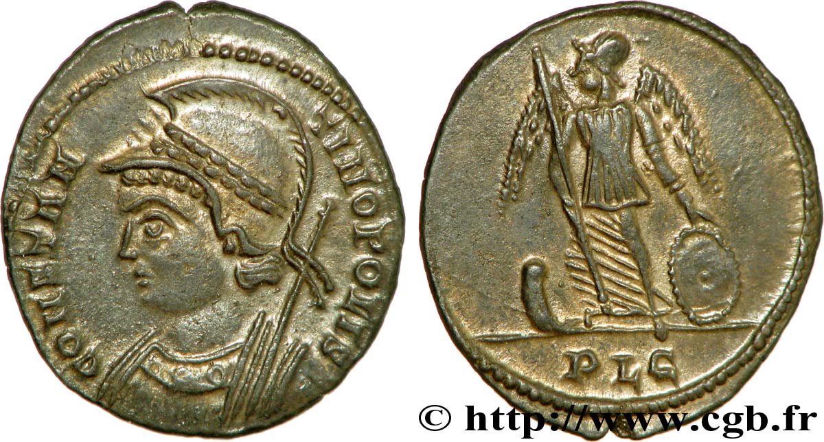 CONSTANTINOPLE Centenionalis ou nummus brm_221340 Romaines