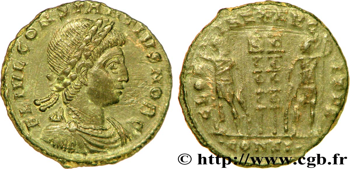 CONSTANCE II Centenionalis ou nummus brm_249166 Romaines