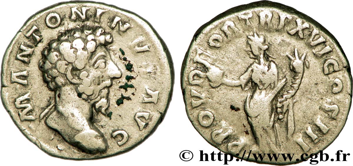 MARC AURÈLE Denier brm_256990 Romaines