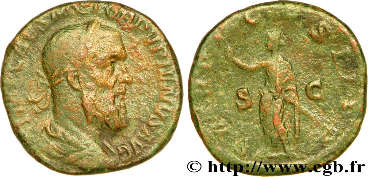 PUPIENUS Sesterce brm_257432 Roman coins