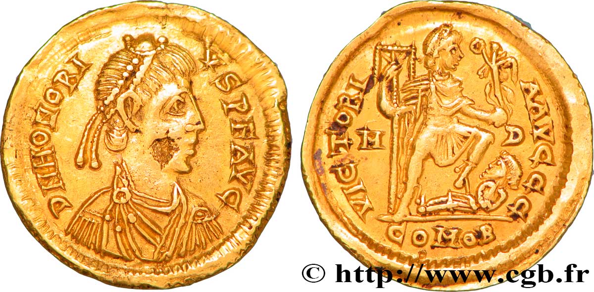 HONORIUS Solidus brm_295989 Romaines