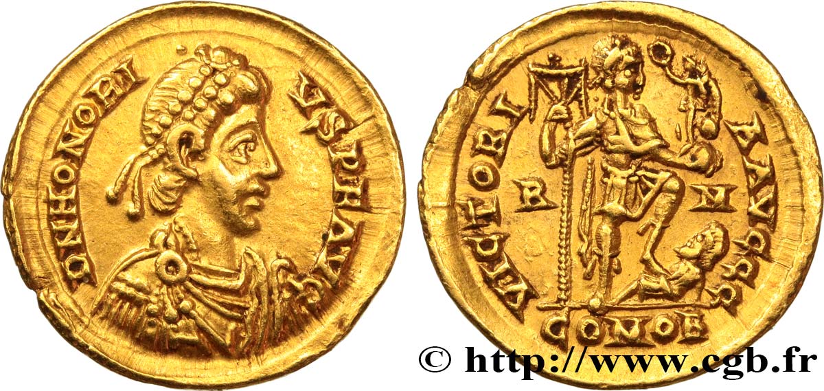 HONORIUS Solidus brm_534710 Romaines