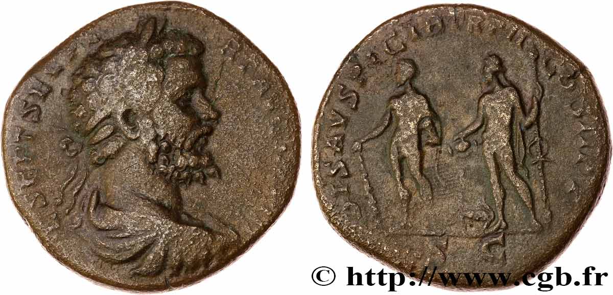 SEPTIME SÉVÈRE Sesterce brm_731475 Romaines