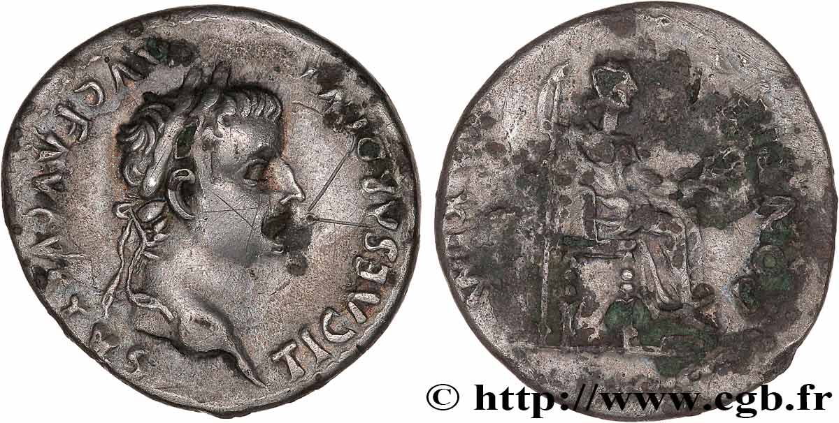 TIBÈRE Denier brm_736871 Romaines