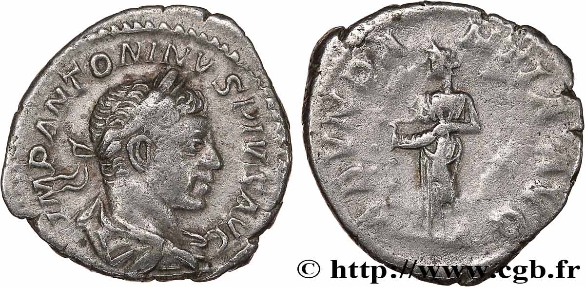 ÉLAGABAL Denier brm_779258 Romaines