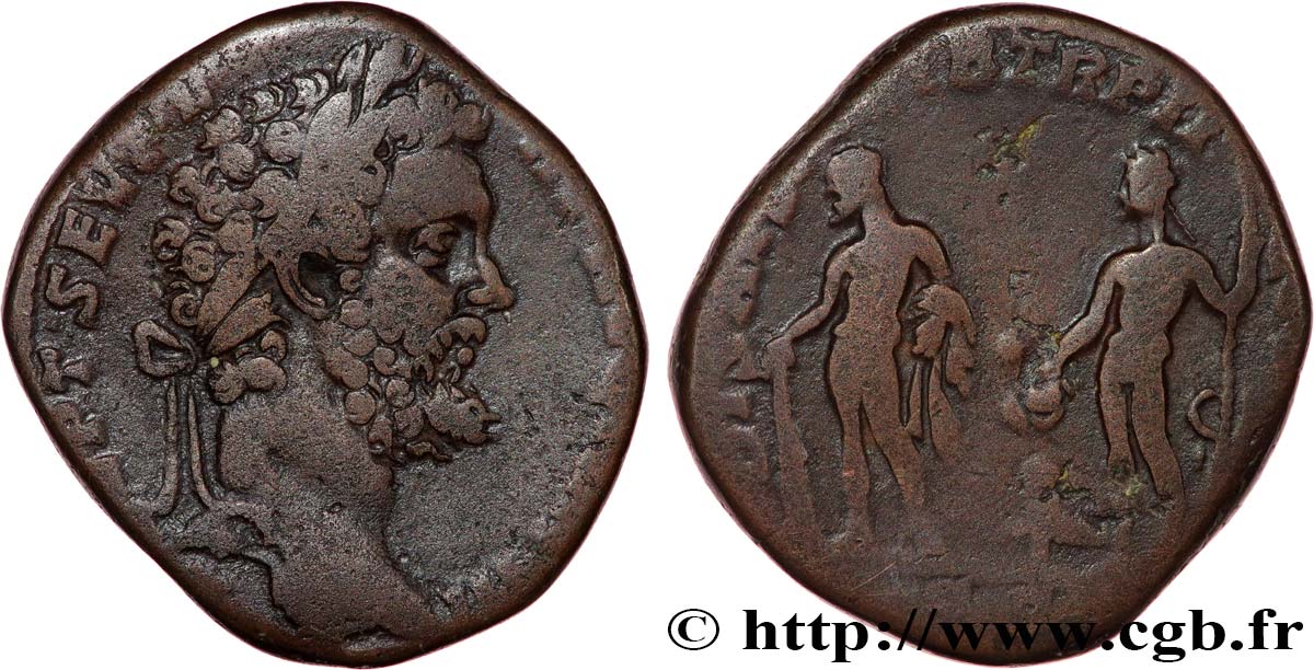 SEPTIME SÉVÈRE Sesterce brm_819789 Romaines