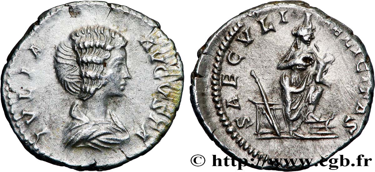 JULIA DOMNA Denier brm_823072 Romaines