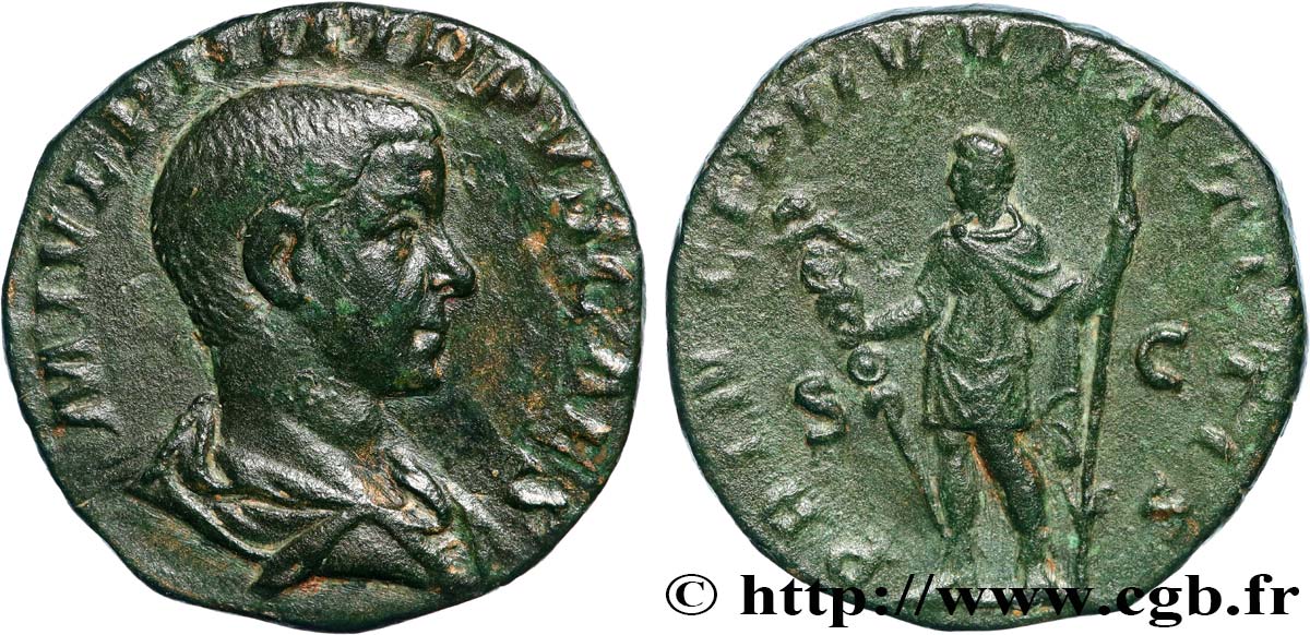 PHILIPPE II Sesterce brm_829271 Romaines