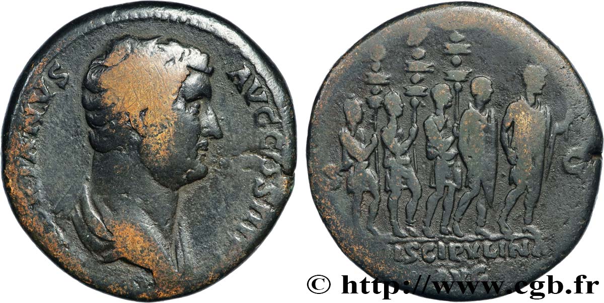 HADRIEN Sesterce brm_865231 Romaines