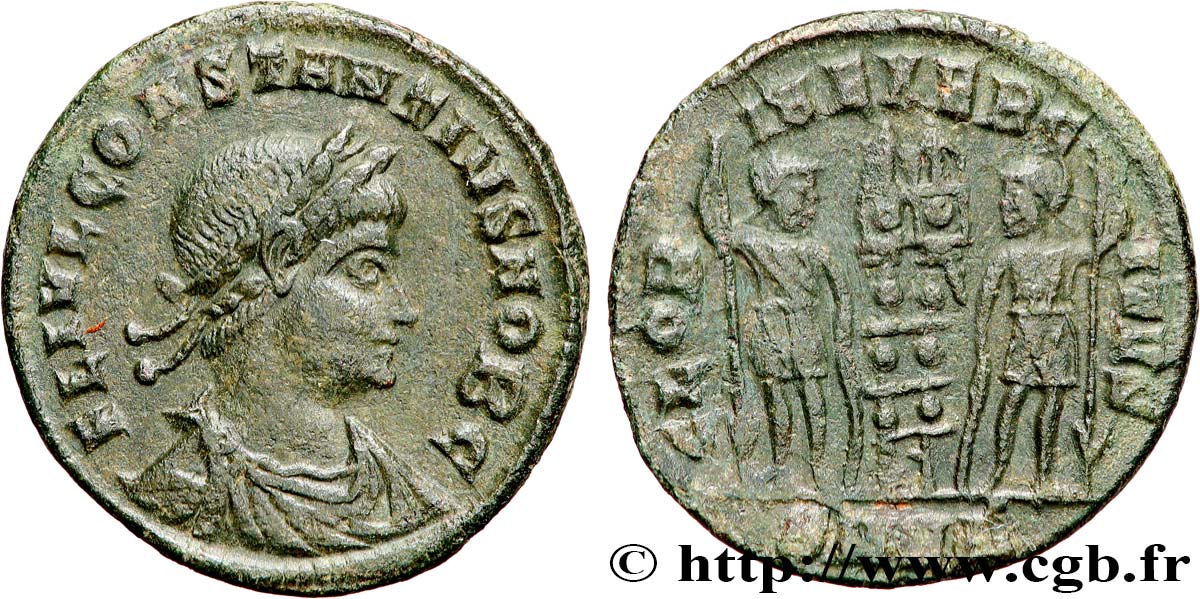 CONSTANCE II Centenionalis ou nummus brm_866947 Romaines