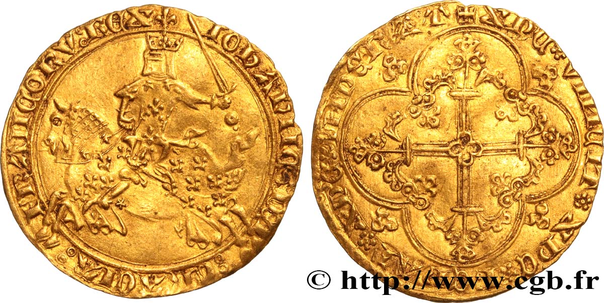 JEAN II LE BON Franc à cheval n.d. bry_523130 Royales françaises