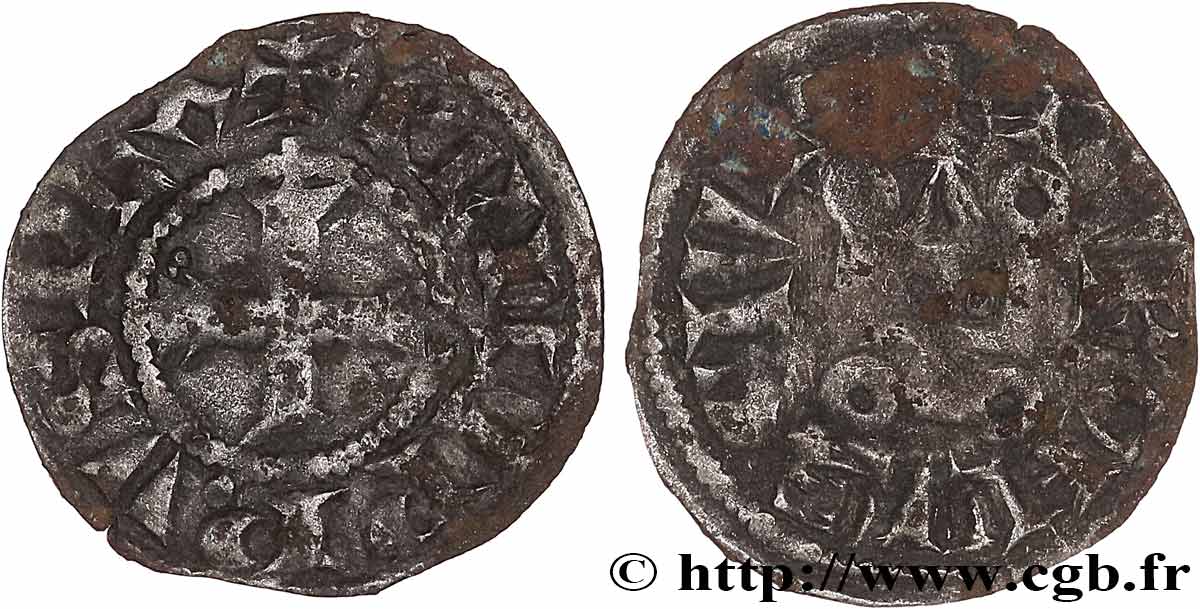 PHILIPPE III LE HARDI ET PHILIPPE IV LE BEL - MONNAYAGE COMMUN (à ...